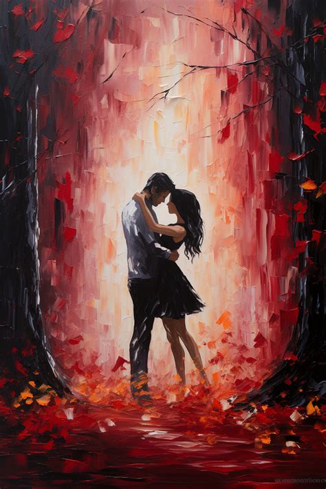 Download Ai Generated Couple Kissing Couple Royalty Free Stock