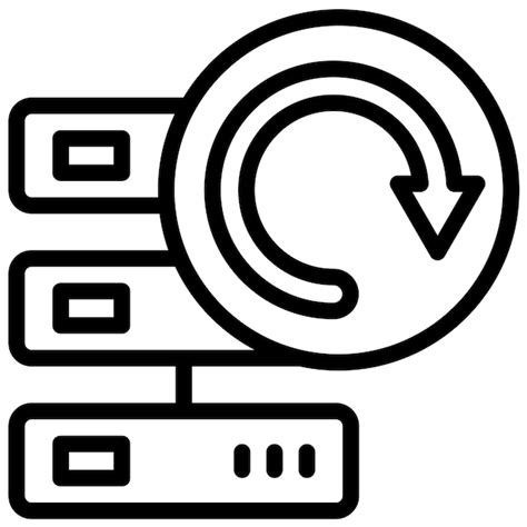 Premium Vector Data Refresh Vector Icon Illustration Of Big Data Iconset