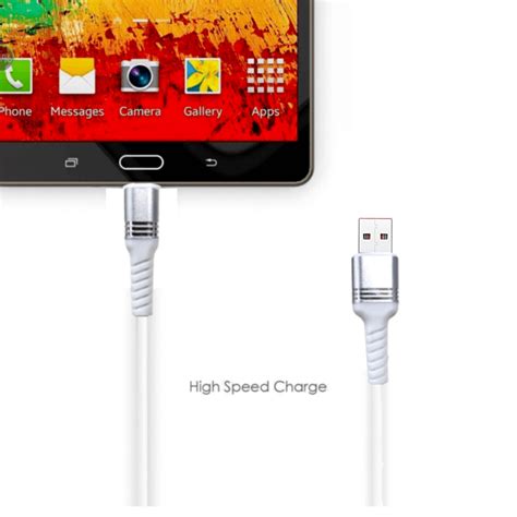 Data Cable Micro Pvc Metal Mtr Silver Techcommerce