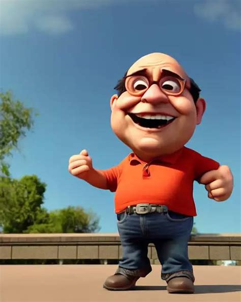 Pixar Danny Devito R Promptmonkey