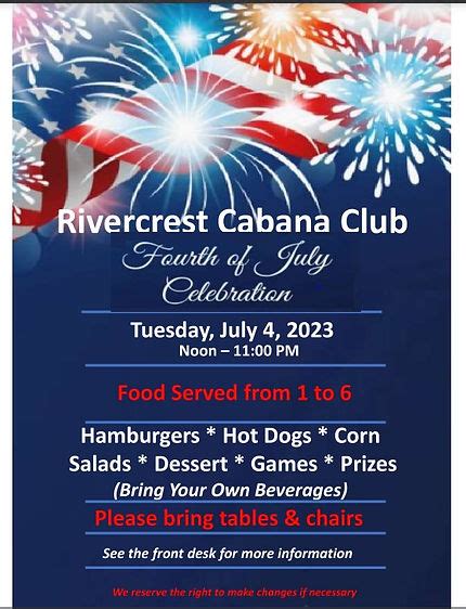 Rivercrestr Cabana Club