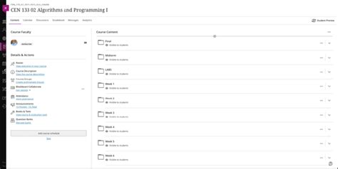 Blackboard Lecture Interface Download Scientific Diagram