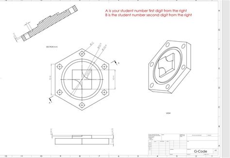 solved part 1 manual g code create a cnc milling program