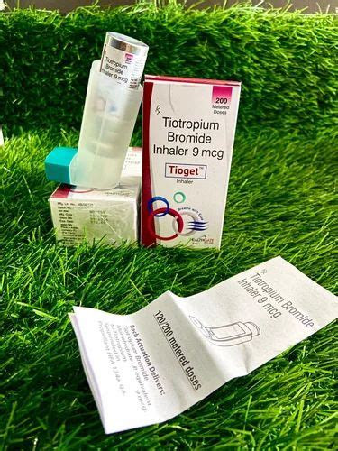 Tiotropium Bromide Inhaler 9 Mcg At Rs 622 Tiova In Panchkula Id 2848941538073