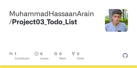 Github Muhammadhassaanarainproject03todolist Hassaan Arain