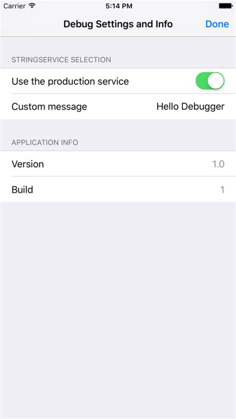 How We Do IOS Apps Part 3 Debug Drawer
