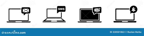 inbox with new unread email message notification icon vector