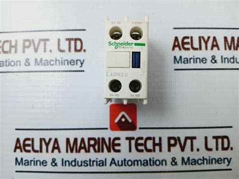 Schneider Electric Ladn20 Auxiliary Contact Block Aeliya Marine Tech