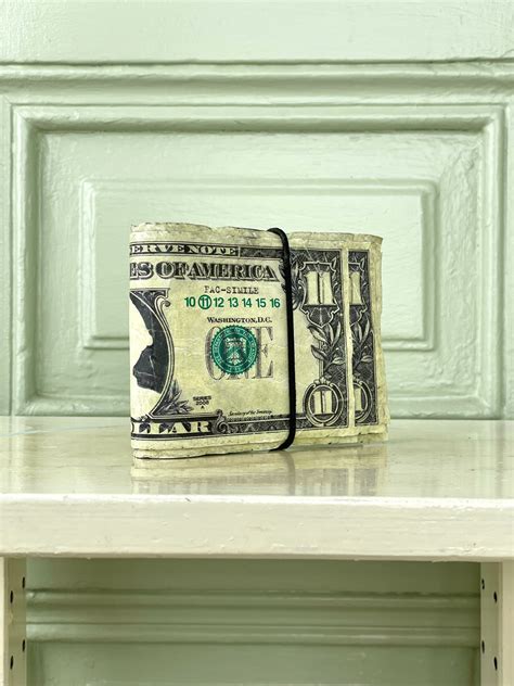 Maison Margiela Ss08 Artisanal ` 11 Dollar Bills´ Bifold Wallet Opening Act