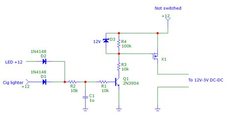 Power Supply How To Control A 12V Relay From Variable Voltage Source Of A LED Electrical