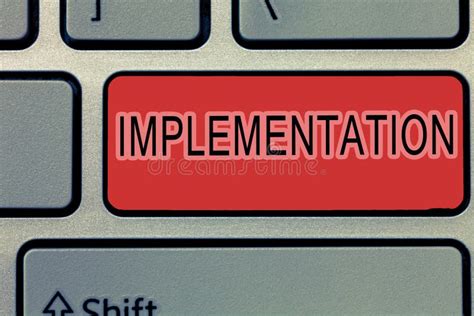 Handwriting Text Writing Implementation Concept Meaning The Process Of Making Something Active