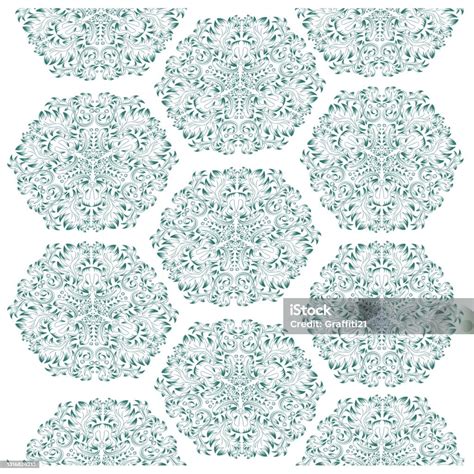 어떤 목적을 위해 원활하고 훌륭한 디자인 매끄러운 꽃 무늬 테두리 바로크 벽지 패브릭 프린트 텍스처 표면 패턴 디자인 0명에 대한 스톡 벡터 아트 및 기타 이미지 Istock