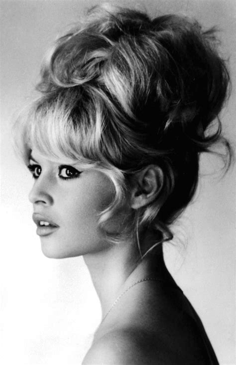 Hair Style Brigitte Bardot Collage Vintage