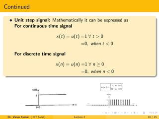Classification Of Signal PPT