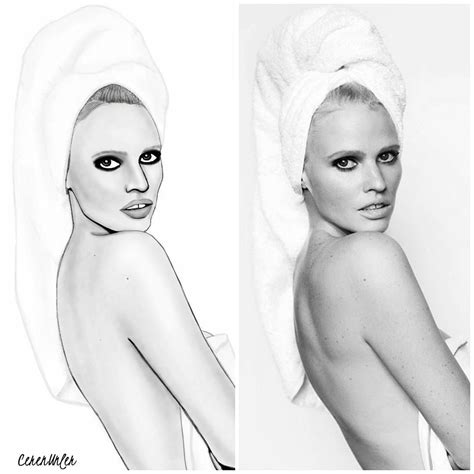 Happy Birthday Mariotestino Towel Series 79 By Mario Testino Model