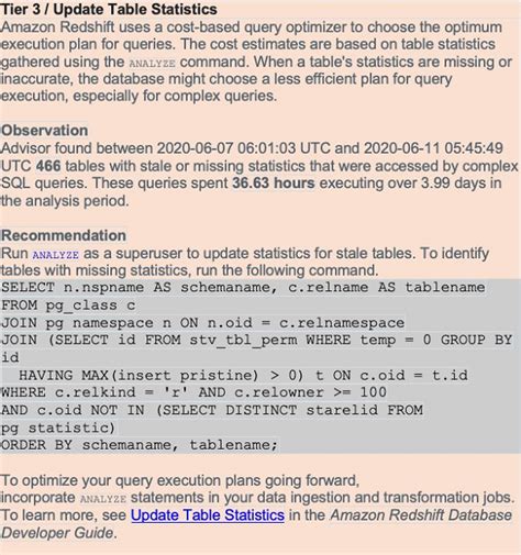 top 10 performance tuning techniques for amazon redshift aws big data blog