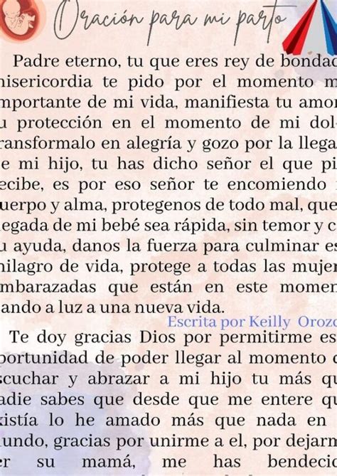 Oraci N Poderosa Para Un Parto Seguro Y Saludable Protege A Mam Y Beb Con Esta Plegaria