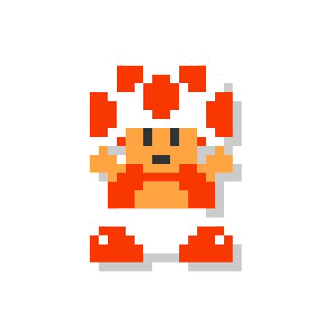 Toad Super Mario Bros Sport And Games Icons