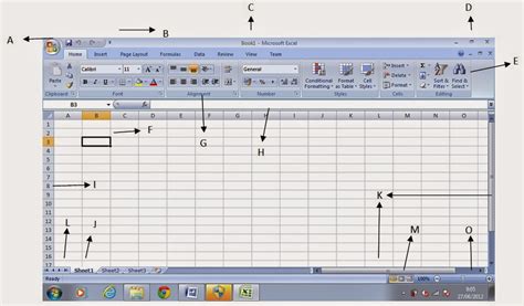 My Blogger Romance Mengenal Jendela Excel