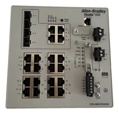 Stratix 5400 1783 Hms16tg4cgn Switch Allen Bradley Frete Grátis