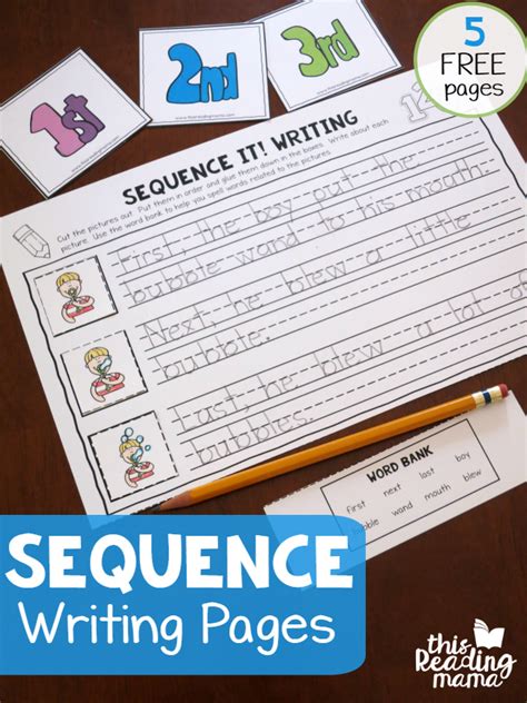 Sequencing Writing Activities