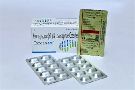 Esomeprazole And Levosulpiride Capsule Prescription At ₹ 156 Strip In Sas Nagar