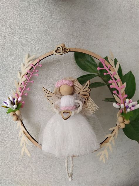 Macrame Macrame Doll Angel Princess Etsy