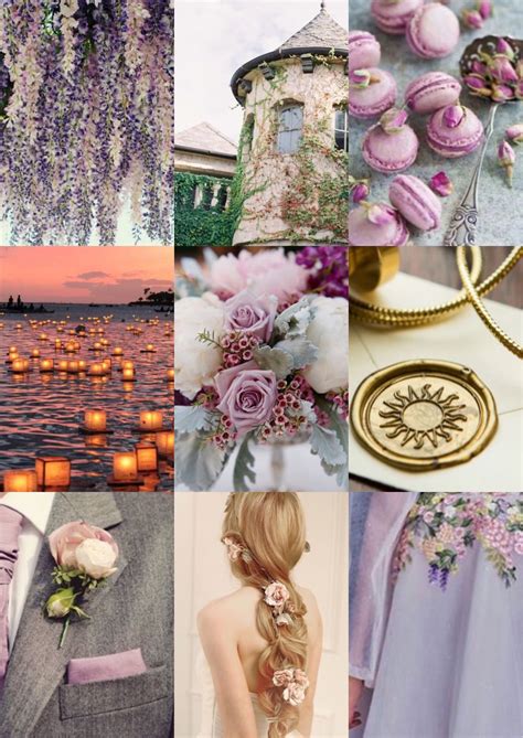 Rapunzel Tangled Wedding Princess Disney Inspiration Aesthetics Mood