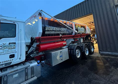 Introducing Our Stone Slinger Truck Efficient Material Delivery For