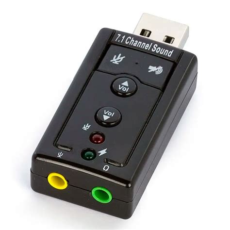 Placa De Som Usb Adaptador Áudio 71 Com P2 Pc Notebook 81389 Ydtech