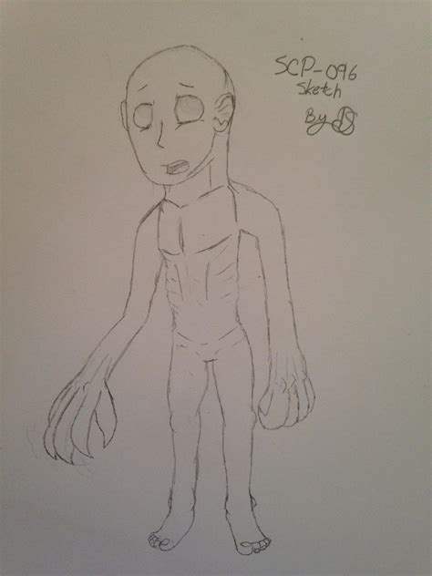 Scp 096 Sketch By Candicescp3015 On Deviantart