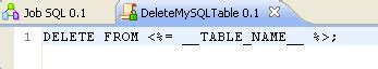 Iterating On DB Tables And Deleting Their Content Using A User Defined
