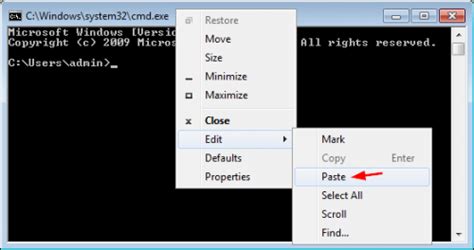 Enable Copy And Paste In Command Prompt Windows Bulletin