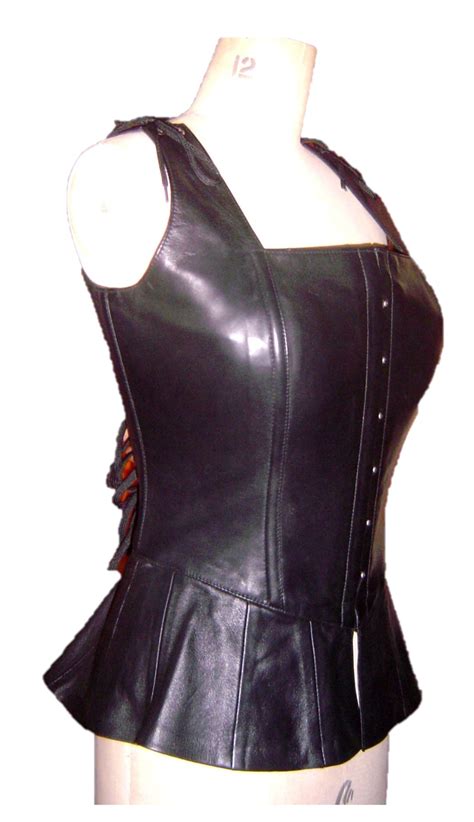 Corset Jeaman Leather And Leather Clothing