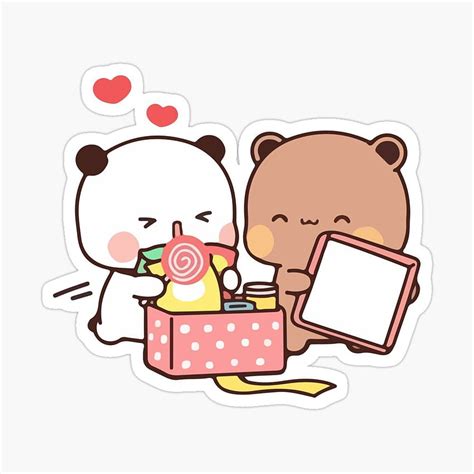 Dudu Bubu Stickers  Multiple Colors Gbu