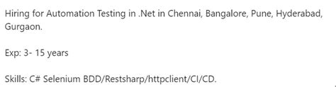 Rajesh Krishnan On Linkedin Selenium Dotnetautomation Bdd Cicdpipelines
