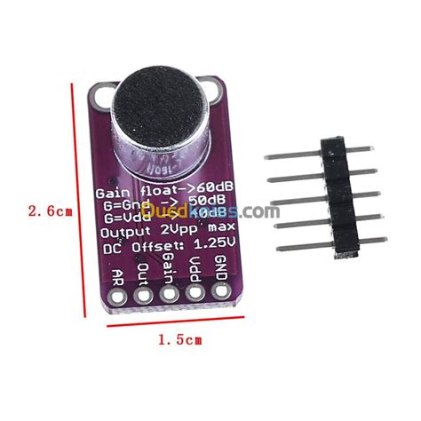 Capteur Microphone Ky 037 Max9814 Arduino Blida Algérie
