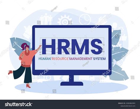 Hrms Human Resource Management System Acronym Stock Vector Royalty Free 2282862991 Shutterstock