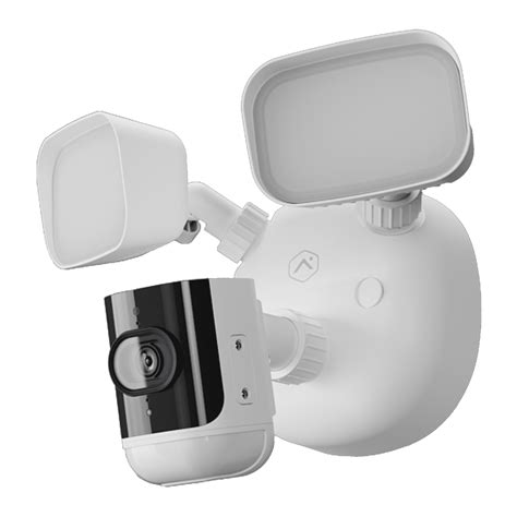 ADC V Alarm Com Outdoor MP WiFi Security Camera Floodlight DC Powered