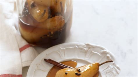 Spiced Pickled Pears Recipe Delia Smith