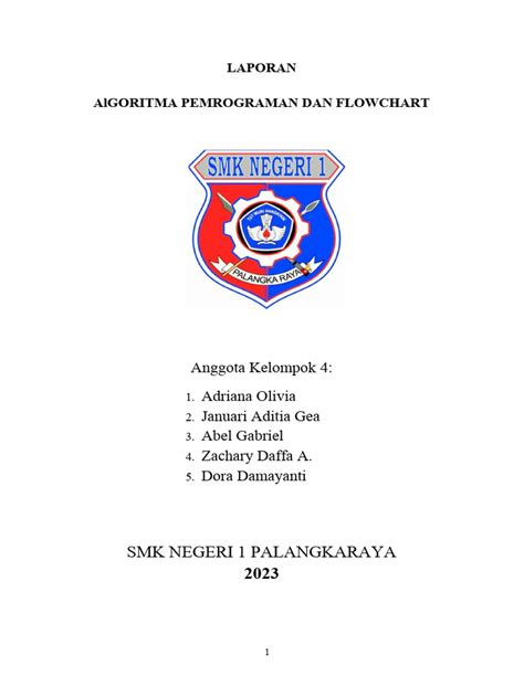 algoritma and flowchart smk pdf komputer