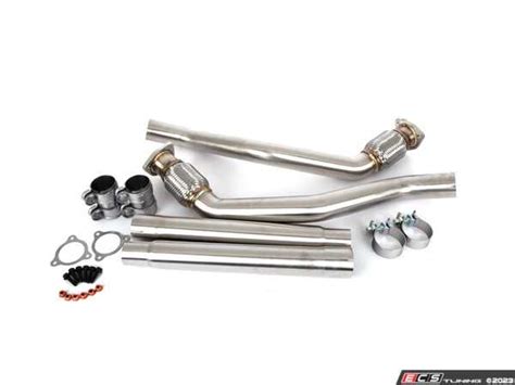 Ecs 012616la01 01kt B8 S4 S5 Q5 3 0t Downpipes With Resonator Deletes