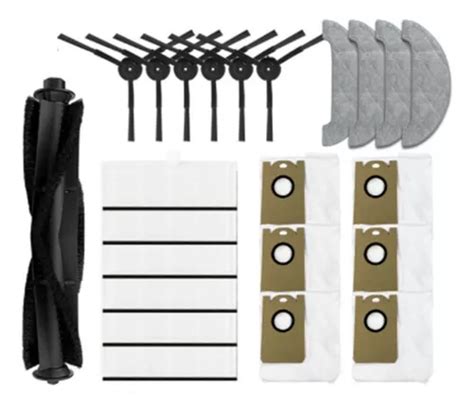 Main Side Hepa Filter Dust Bag Mop Cloths Rag Replacement P MercadoLibre