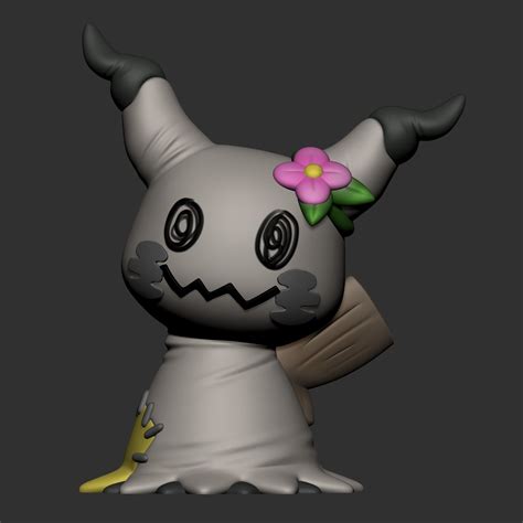 Mimikyu F Pokemon 3d Model 3d Printable Cgtrader