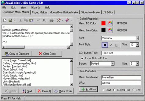 Javascript Utility Suite Download Htmlit