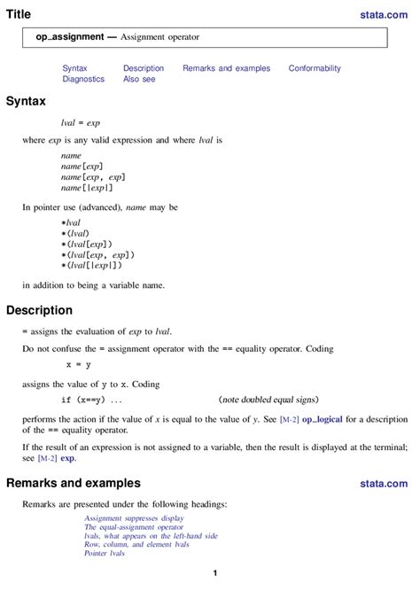 Op Assignment Exercises Diagnostics Docsity