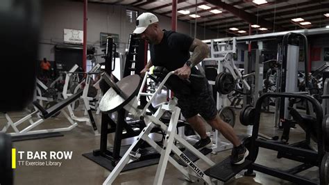 T Bar Row The True Transformation