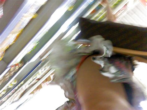 Upskirt Motif Gown At Hypermart Ptc Surabaya Indonesia Porn Pictures