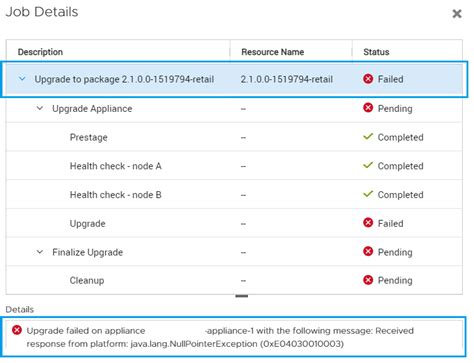 Powerstore Drive Firmware Upgrade Fails With Error Received Response From Platform Javalang
