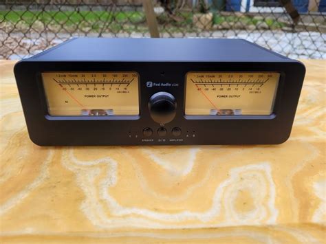 The Fosi Audio Lc30 Vu Meter Amplifier And Speaker Selector Pc Perspective